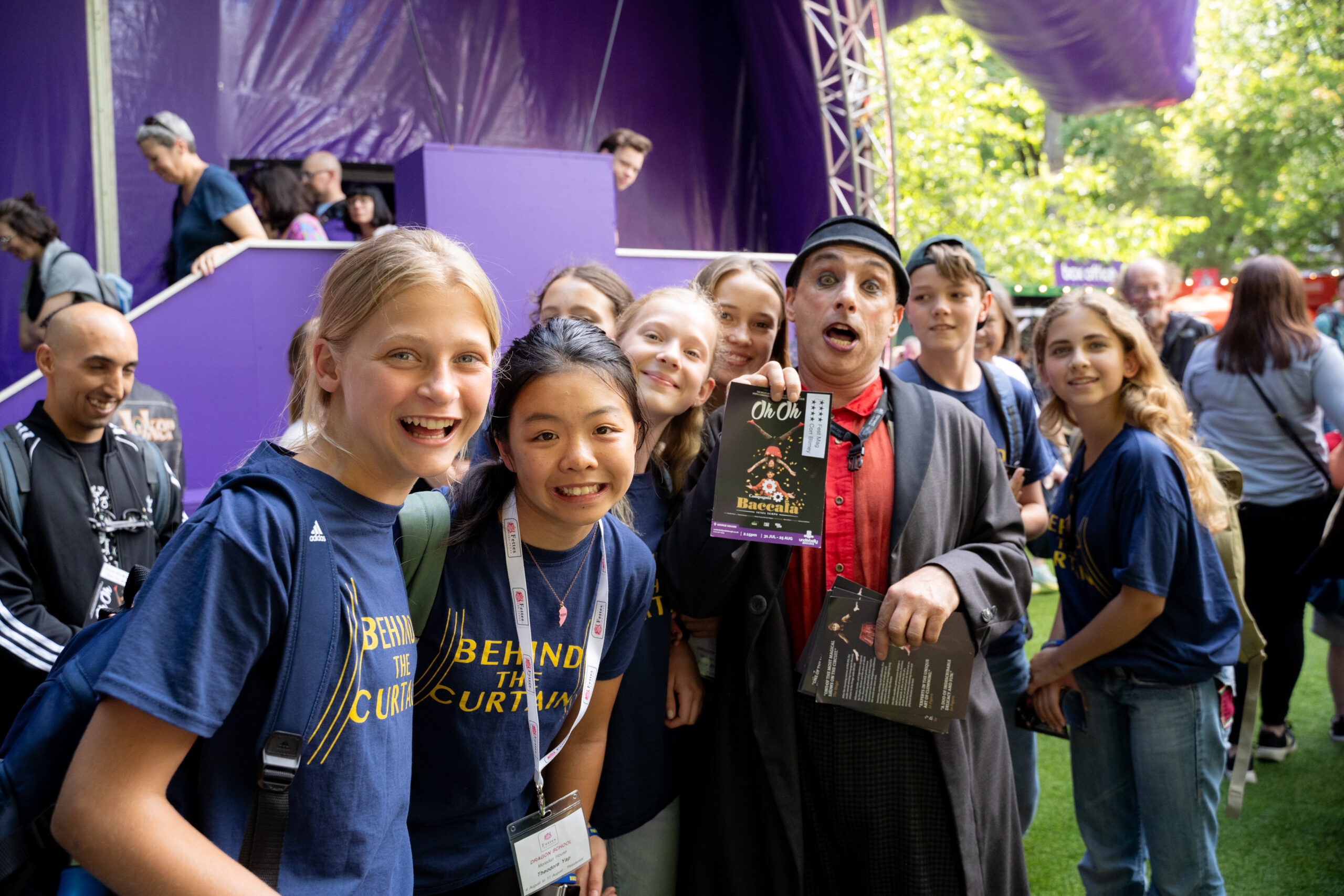 Dragons take on The Royal Mile - Dragon School Oxford